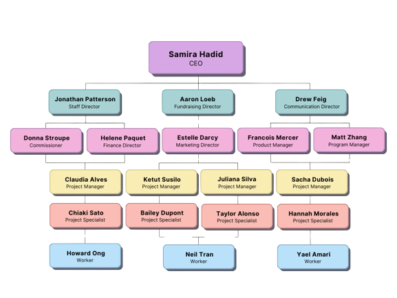 Organizational Structure – LNA